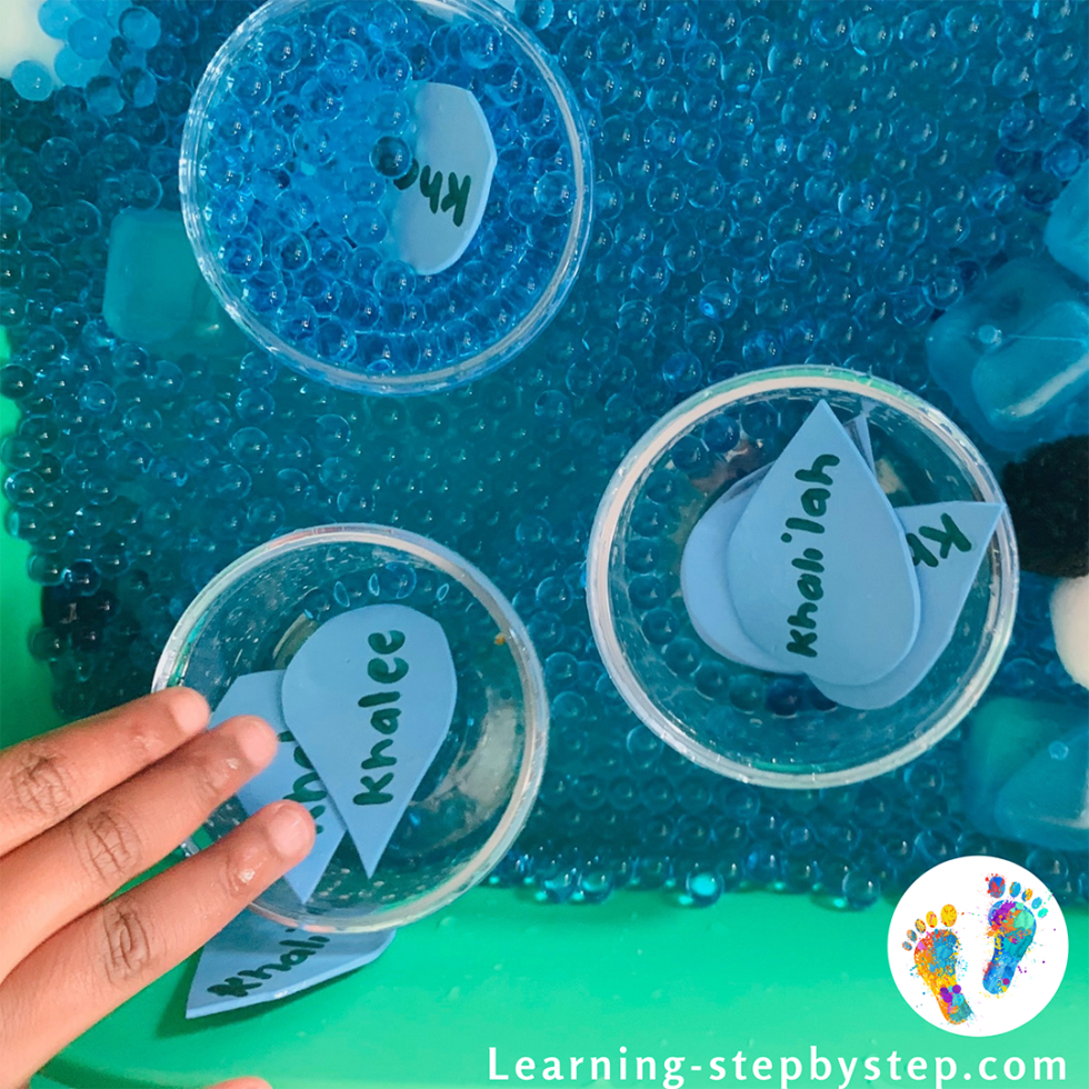 Weather Themed Sensory Bin - Learning Step By Step