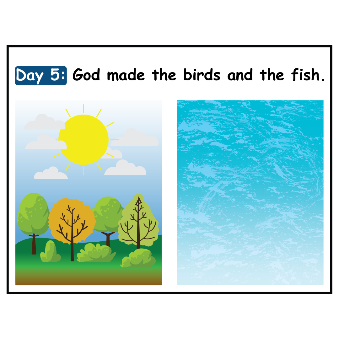 7 Days of Creation Craft Kit (Printable) - Learning Step By Step